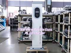 CE TUV Fast AC EV Charger 22KW EV Charger With OCPP APP Control For Commercial