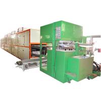 China High Efficiency Paper Pulp Molding Machine For Egg Tray / Apple Tray Making Production for sale