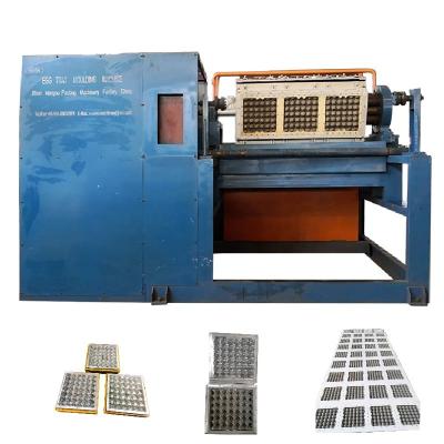 China Máquina automática de papel rotativo para o molde de ovos Máquina de moldagem de celulose 2000pcs/hora Com moldes de alumínio à venda
