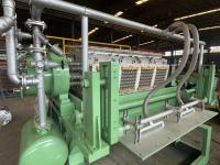 China Fully Automatic Rotary Egg Tray Machine 2500pcs/h for sale
