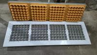 China 1300-1500pcs/h Pulp Molding Machine Semi-automatic Customized Molds for sale