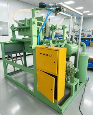 China Paper Egg Tray Making Machine Semi Automatic 1x3 Mold Egg Tray Machine Pulp Equipment Designed For Low Investment And Beginner Entrepreneurs for sale