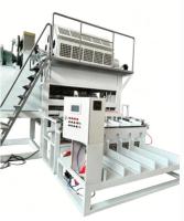 China 4000-6000pcs/h Apple Tray Egg Paper Tray Making Machine Energy Saving for sale