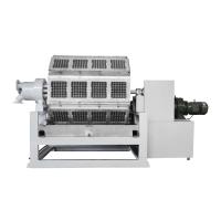 China 4000-6000pcs/h Apple Tray Egg Paper Tray Making Machine Energy Saving for sale