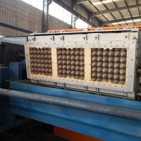 China 2000 Pcs Paper Egg Tray Making Machine With ABS Molds Easy Operation for sale