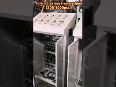 3000PCS/HR Egg Tray Machine Auto Paper Pulp