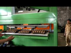 Beschikbaar Document Ei Tray Making Machine 1000pcs/h