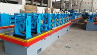 China Rectangular Round High Frequency Tube Mill PLC Pipe Manufacturing Machine for sale