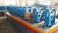 China Rectangular Round High Frequency Tube Mill PLC Pipe Manufacturing Machine for sale