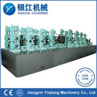 China 100m/Min 50hz Gi Pipe Manufacturing Machine PLC Pipe Maker Machine for sale
