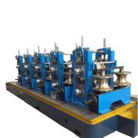 China Rectangular Steel Tube Mill Automatic Galvanized Steel Pipe Making Machine for sale