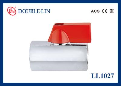 Cina L'ottone femminile femminile Mini Ball Valve With Chrome di X 25 Antivari ha placcato in vendita