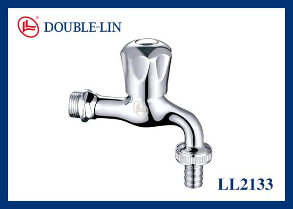 Polished Chrome Plated ABS Handle Stopcock Tap