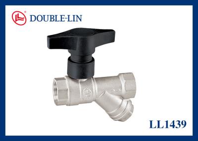 Китай PTFE сиденье высокий рукав фильтр 1 1 2 латунный шаровой клапан для плавной работы продается