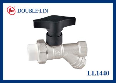 Китай Высокий фильтр ручки 3/4 дюймовый медный шаровой клапан с T ручкой продается