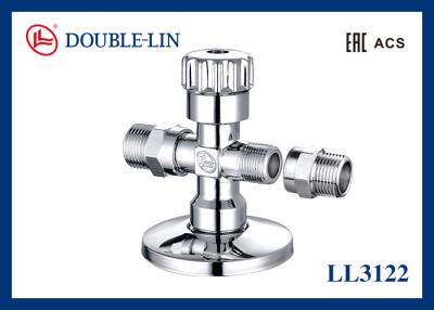 China High-Performance Brass Angle Valves with 10bar Working Pressure and Temperature Range of 0C to 80C for sale