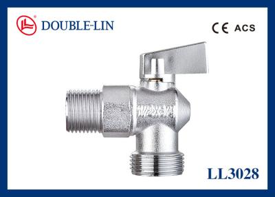 China 10 Bar Brass Angle Valves for Washing Machine with High Precision Machining and Ergonomic Design for sale