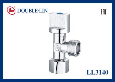 China High-density forging brass angle valves with slow opening design and working pressure up to 10bar for sale