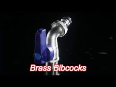 ABS Vlak Hefboomhandvat 1/2“ x 3/4“ Messing Bibcocks