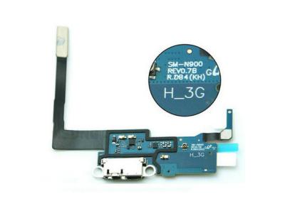 China USB Dock Connector Flex Cable Samsung Spare Parts For Note3 N900 Charger Replacement for sale