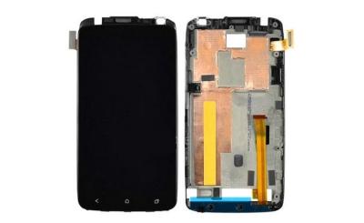 China Black / White Cell Phone Lcd Screen For Htc One X Screen And Digitizer Replacement for sale