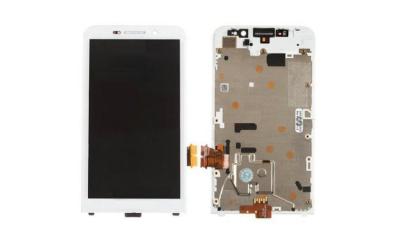China Blackberry Z30 Cell Phone LCD Screen  LCD Touch Digitizer Screen With Front Housing for sale