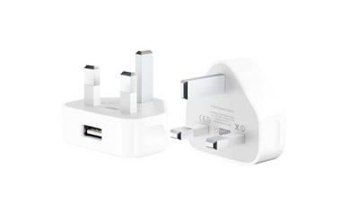 China 3 Pin Power Mains Wall Plug Usb Charger Adapter For Samsung Galaxy Tablets for sale