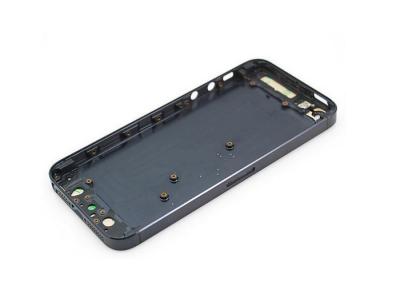 China Back Cover Housing Middle Metal Part  With  Flex Cable Button for Apple Iphone5 5G Black for sale