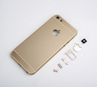 China Gold Iphone 6 Cell Phone Replacement Parts Back Cover Housing for sale