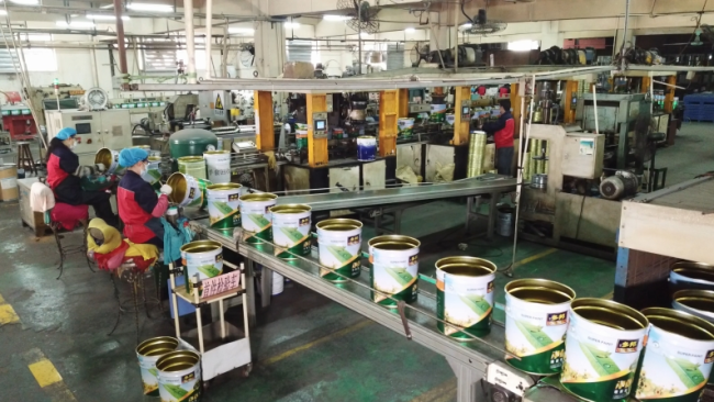 Modern automated production line