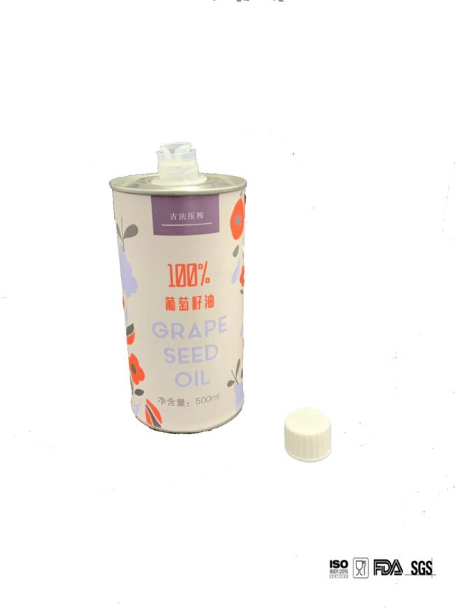 DADI 500ml olive oil tin can packaging