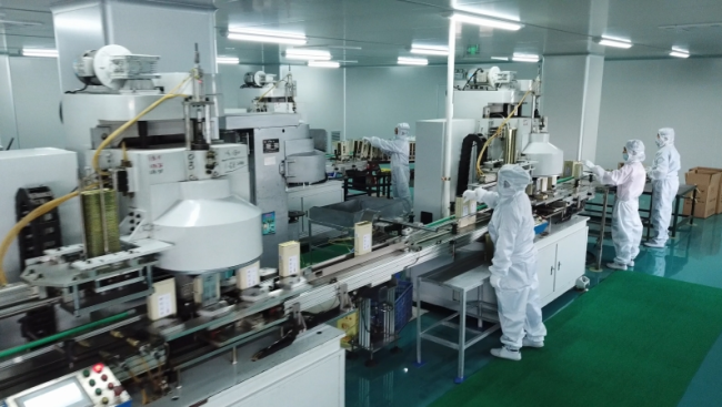 Packaging and quality inspection area