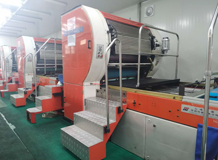 Iron printing machine at DADI facility