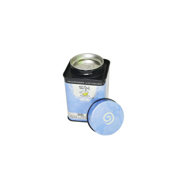 DADI Classic Square Tea Tin Can product display