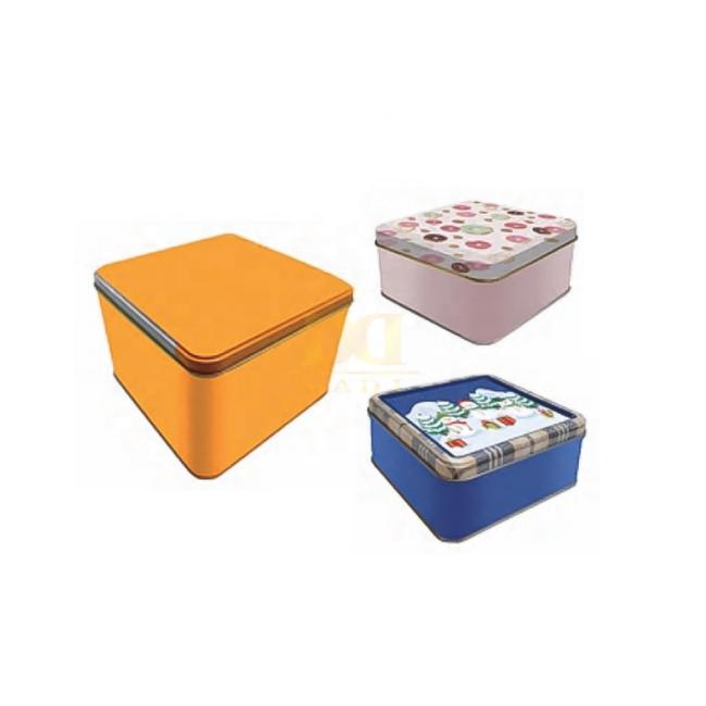 DADI Retro Comic Printed Square Tin Box