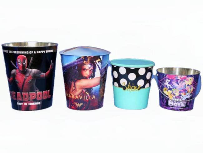 DADI custom printed metal popcorn tin bucket