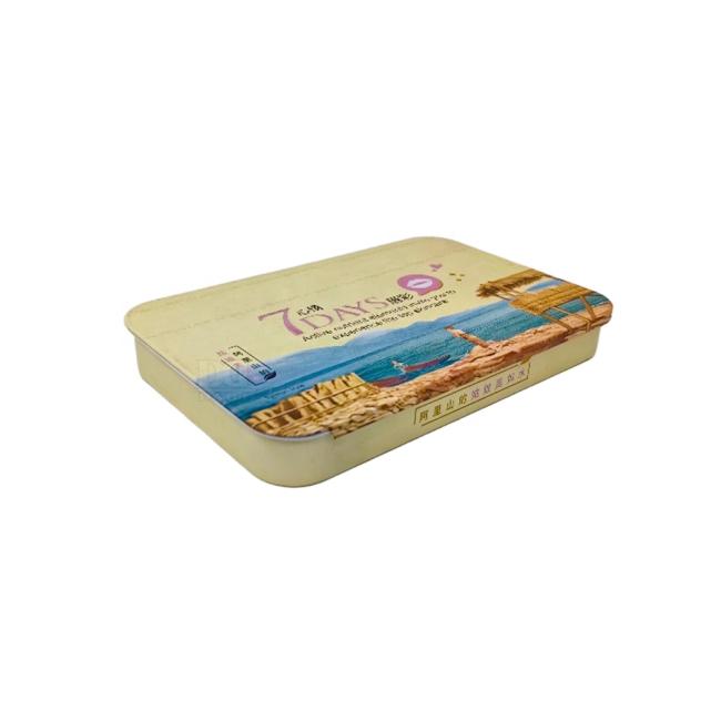 Food-grade tinplate container interior