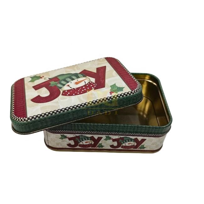 DADI Vintage Santa Biscuit Tin Box packaging