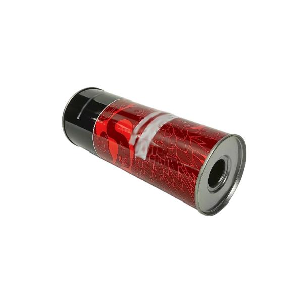 Quality DADI Customized Olive Oil Can Tinplate Bright / Matte / 3D Surface Cylindrical for sale