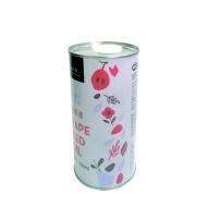 Quality DADI 0.35L Round Olive Oil Can Tin Canister 350ml Tin Can Round For Edible Oil for sale