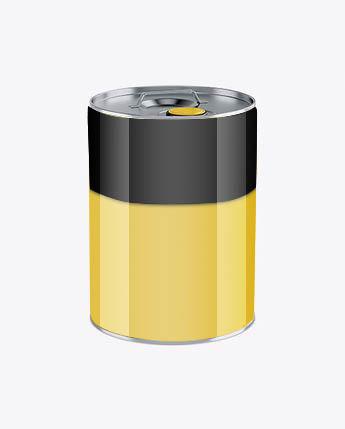 Quality DADI 1.6L Round Olive Oil Can Food Safe 1600ml Tall Round Tinplate Containers for sale