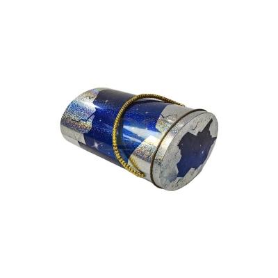 China DADI Elliptical Metal Tin Containers 0.19mm-0.4mm Tea Tin Box With Screw Cap Sealing for sale