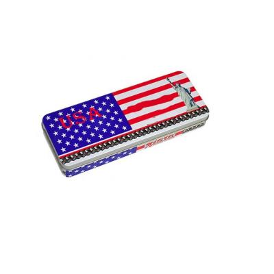 China DADI Gift & Craft Rectangular Candy Tin Box 230x90x32mm Pencil Tin Box for sale