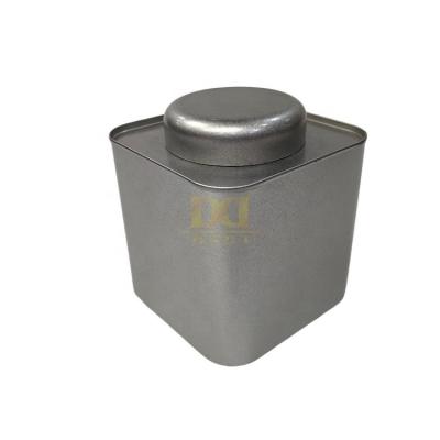China DADI  Metal Tea Tin Box Customization Square Empty Tea Tin Boxes Support OEM Printing for sale