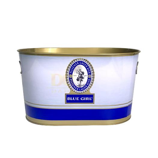 Quality DADI 5L 7.5L 15L Tinplate Metal Ice Bucket Galvanized Tinplate Custom Beer Buckets for sale