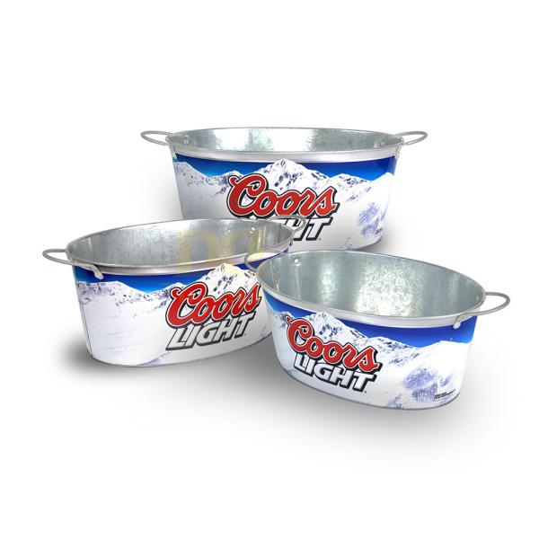 Quality DADI OEM ODM Wine Cooler Bucket Leak Proof Anti-rust Champagne Tinplate Metal Ice Bucket for sale