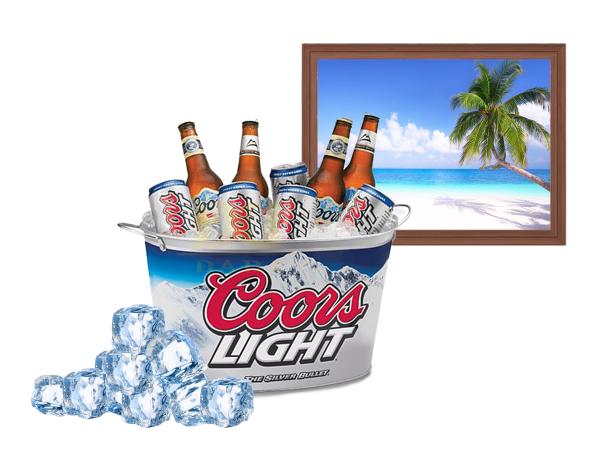 Quality DADI OEM ODM Wine Cooler Bucket Leak Proof Anti-rust Champagne Tinplate Metal for sale