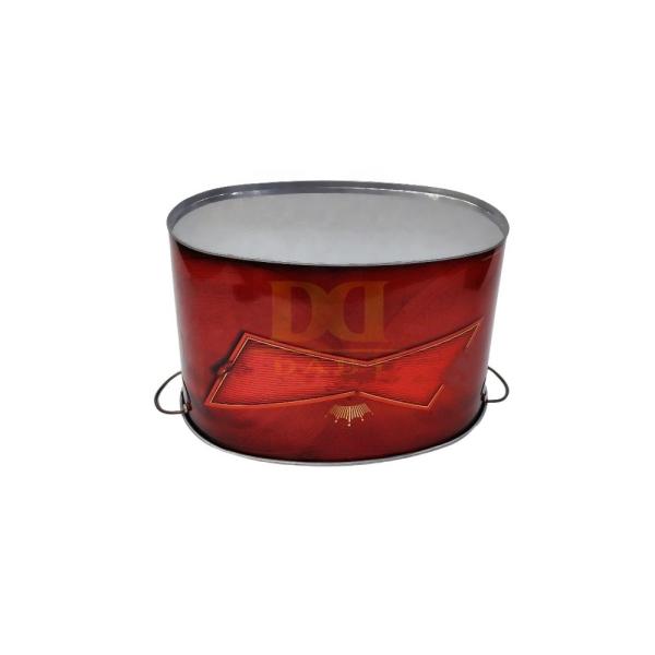 Quality DADI 10L Rustproof Wine Ice Bucket Beverage Cooler Bucket Silkscreen Vintage for sale