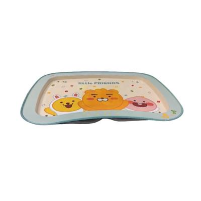 China DADI Cute Rectangle Tin Tray with Offset Lithography Printing Handling Tinplate Metal Tin Tray for sale