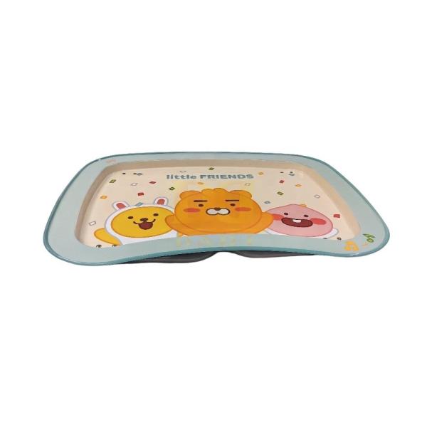 Quality DADI Cute Rectangle Tin Tray with Offset Lithography Printing Handling Tinplate for sale